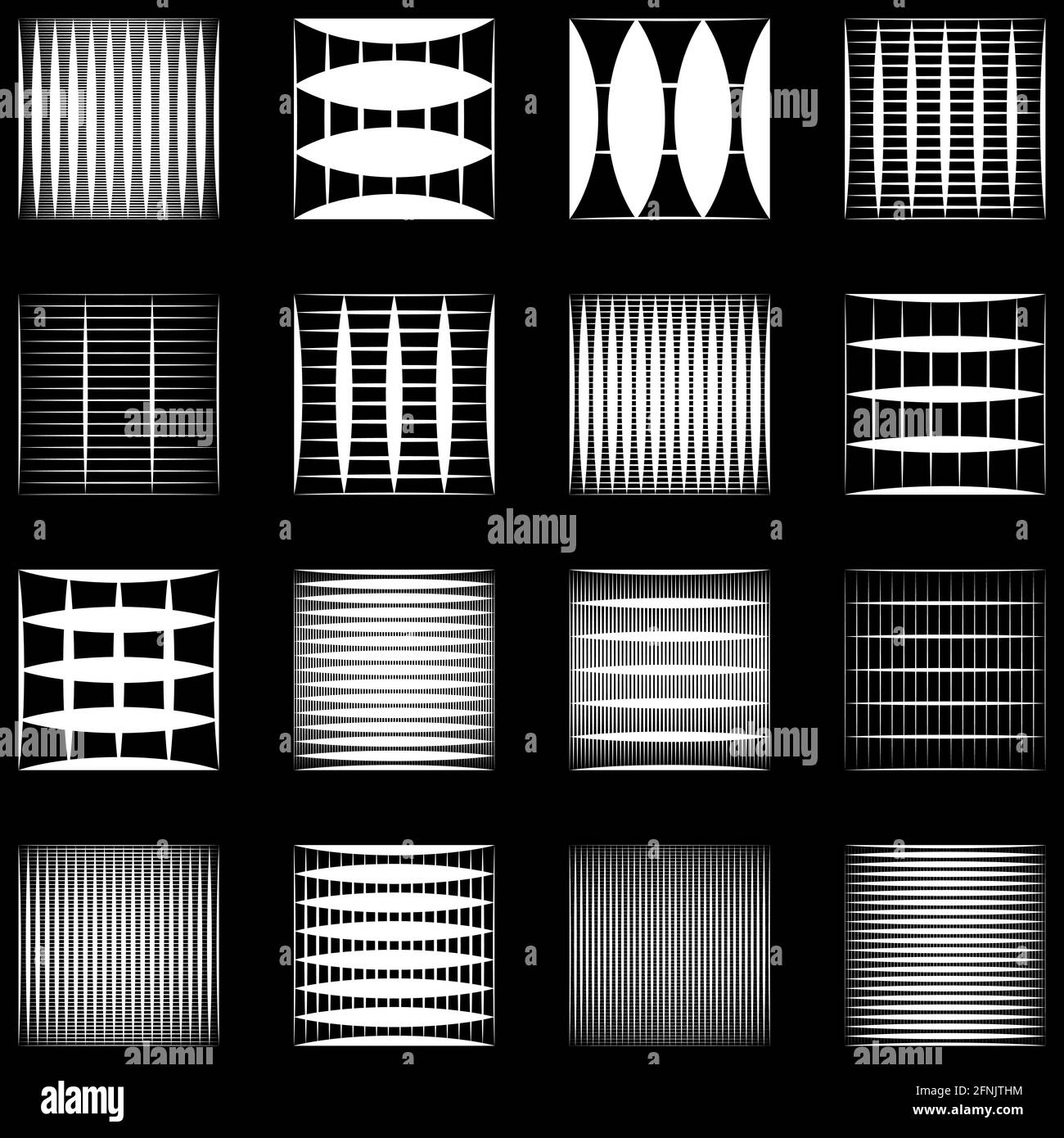 Seamless, repeatable tile of lines isolated. Repetitive irreular ...