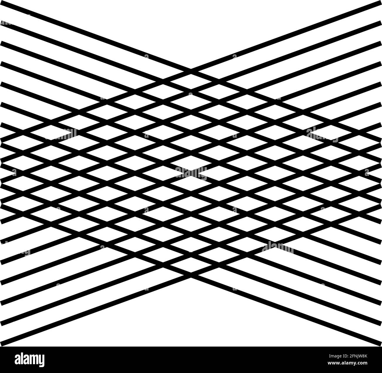 Crossing and intersecting lines abstract geometrical designs – Stock vector illustration, Clip ...