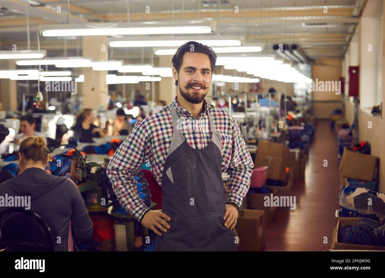 Industry factory staff hi-res stock photography and images - Alamy