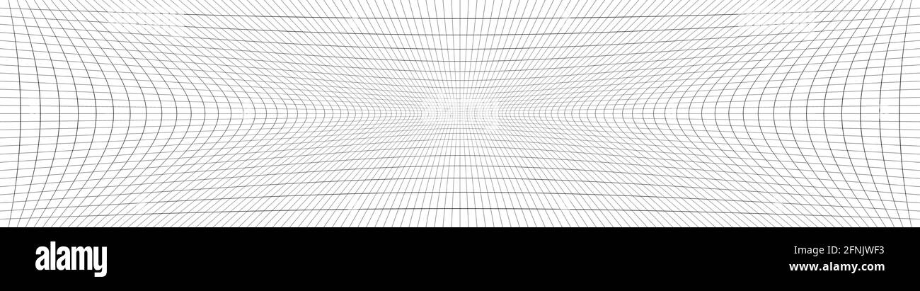 Squeeze long, oblong irregular rectangular wire-frame, grid, mesh ...