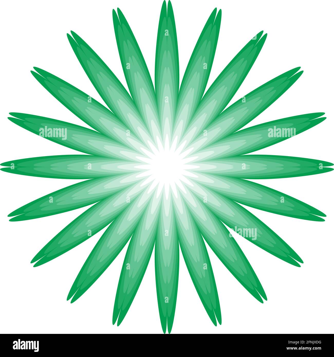 Simple, basic mandala motif icon symbol – Stock vector illustration ...
