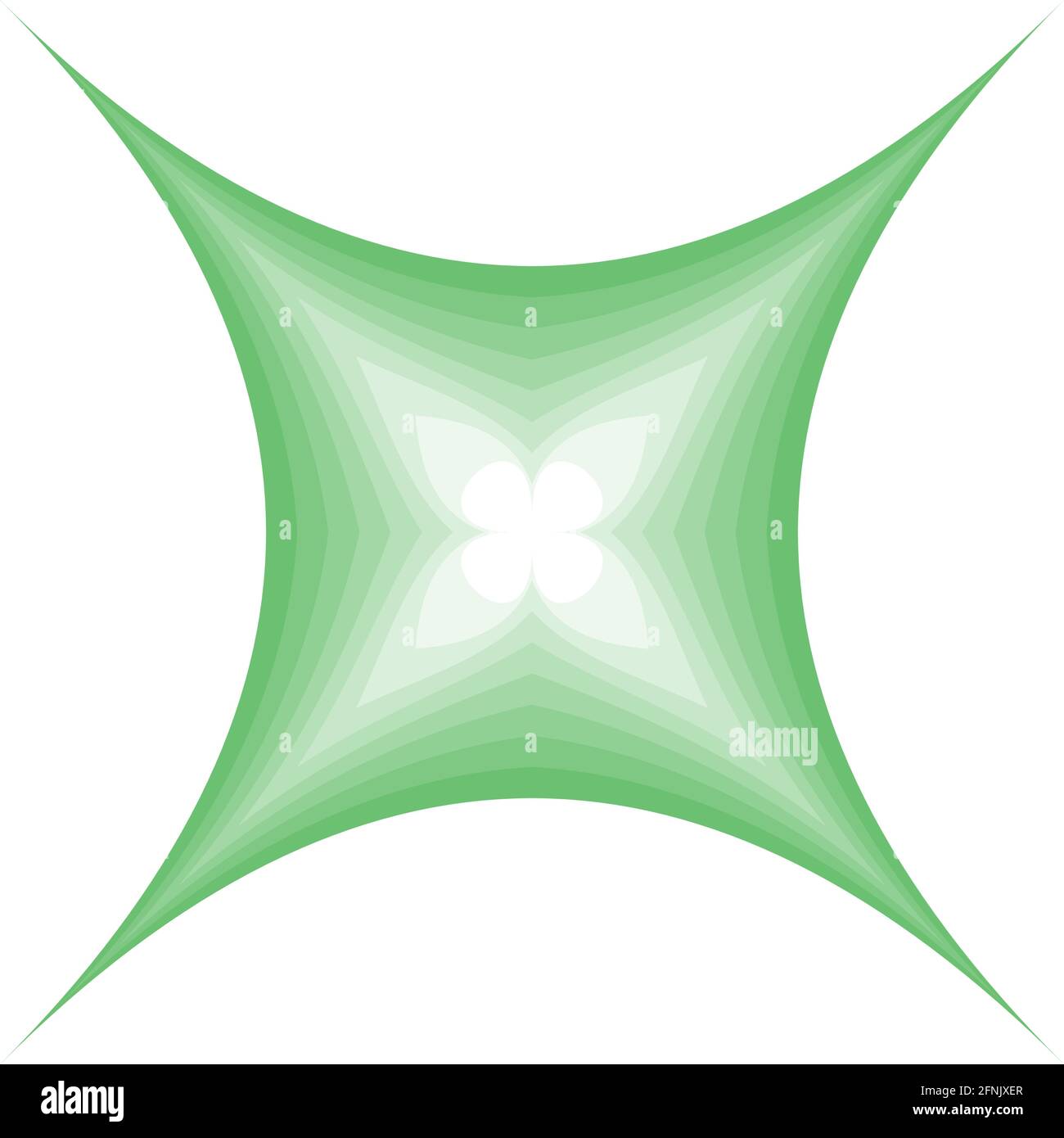 Simple, basic mandala motif icon symbol – Stock vector illustration ...