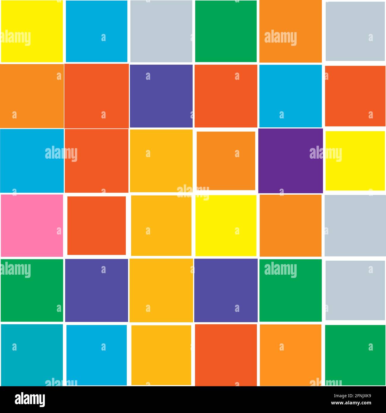 Random mosaic squares, tiles seamless, repeatable pattern – Stock vector illustration, Clip-art ...