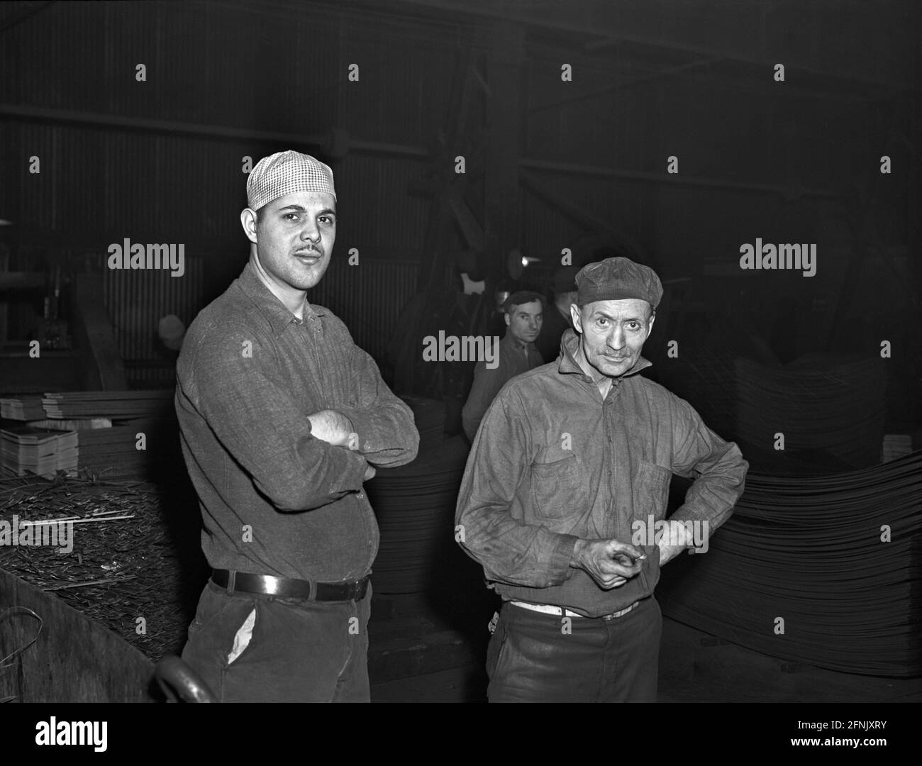 Tinplate factory Black and White Stock Photos & Images - Alamy