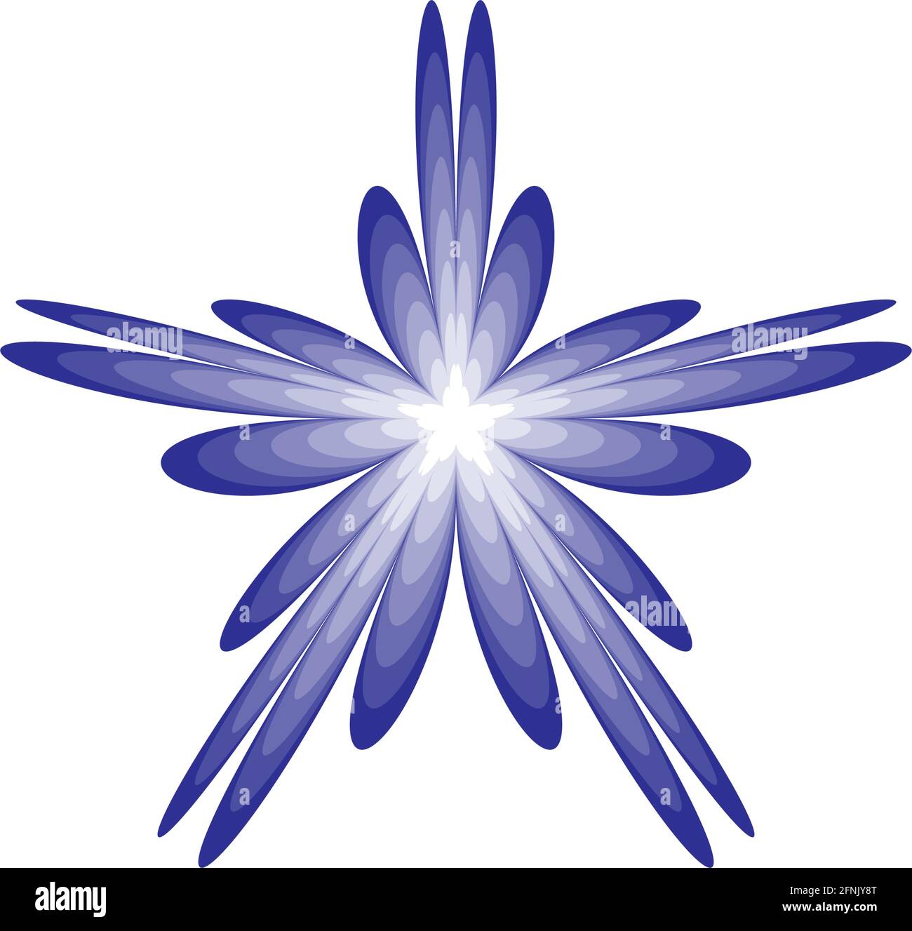 Simple, basic mandala motif icon symbol – Stock vector illustration ...