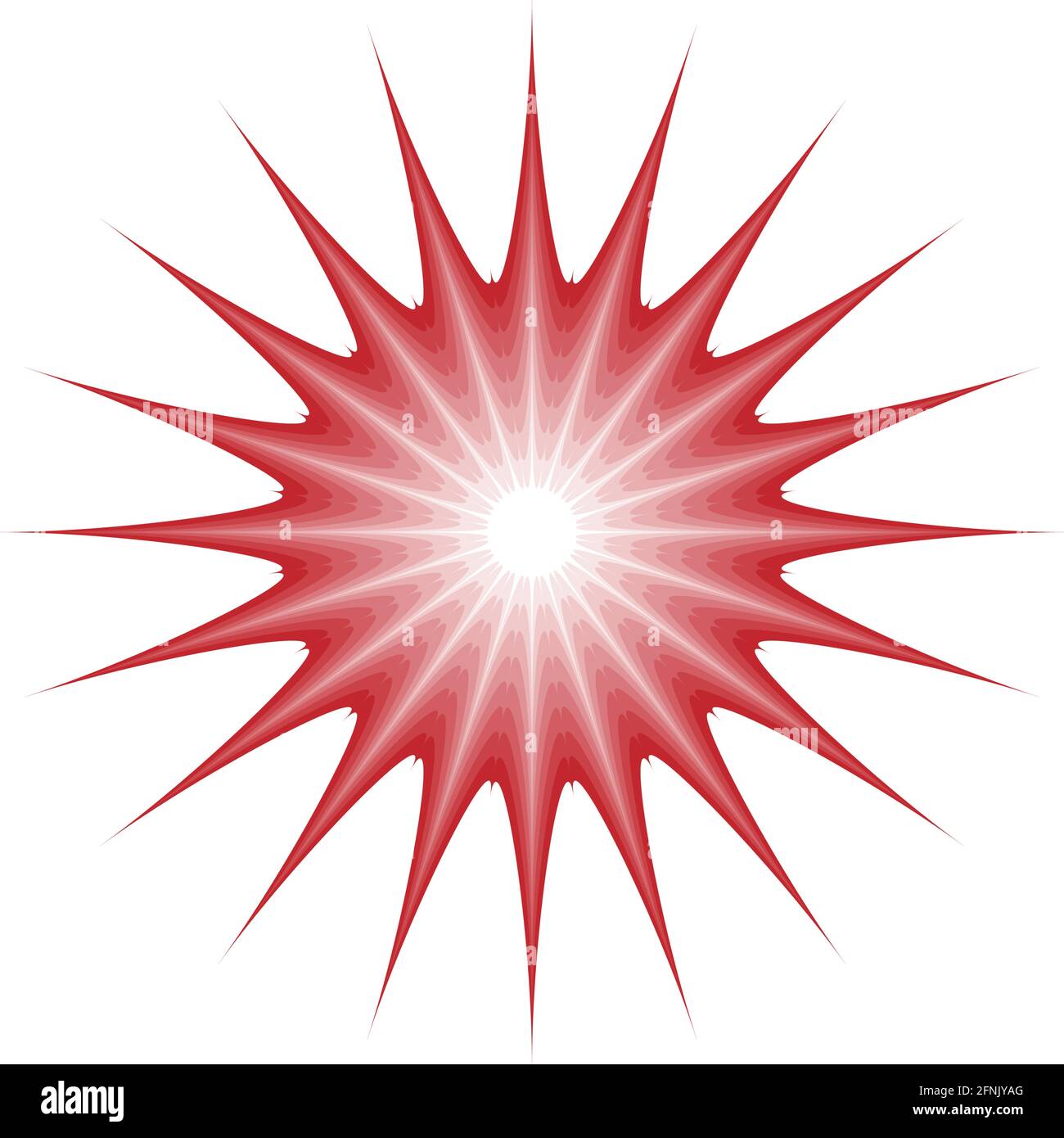 Simple, basic mandala motif icon symbol – Stock vector illustration ...