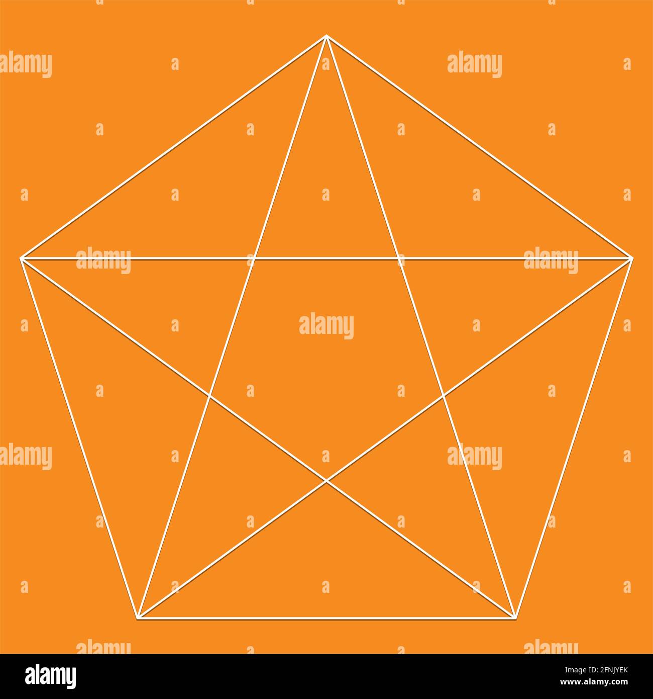 Interlocking, interconnect polygon shape, elemenet – Stock vector ...