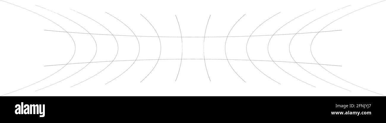 Squeeze long, oblong irregular rectangular wire-frame, grid, mesh ...
