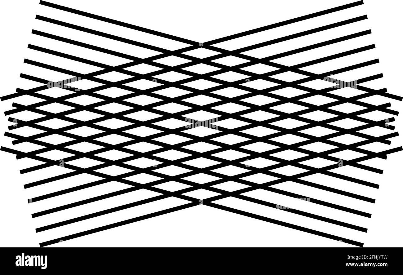 Crossing and intersecting lines abstract geometrical designs – Stock ...