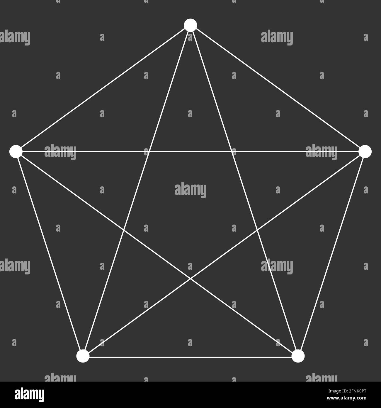 Interlocking, interconnect polygon shape, elemenet – Stock vector ...