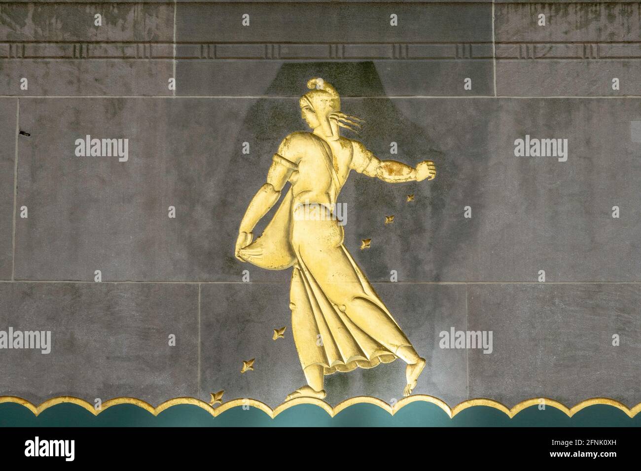 Seeds of Good Friendship Intaglio Relief, Channel Gardens, Rockefeller ...