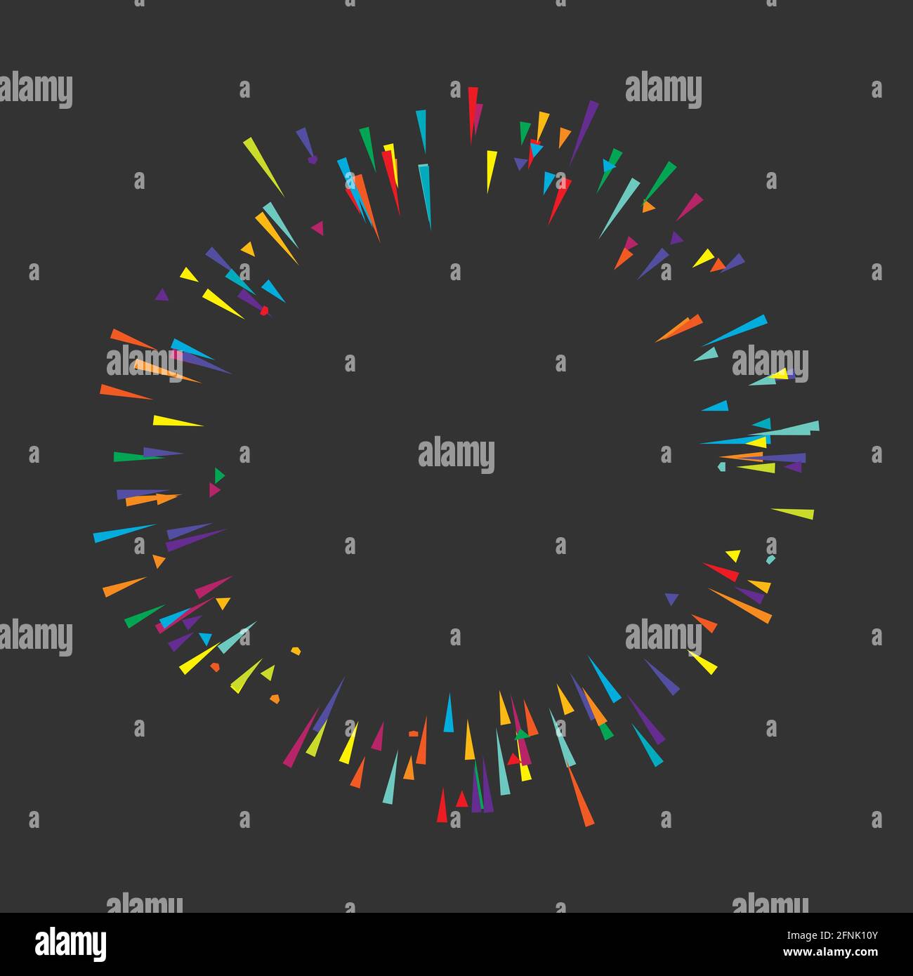 Radial, radiating lines beams, rays. Random lines diverging – Stock ...