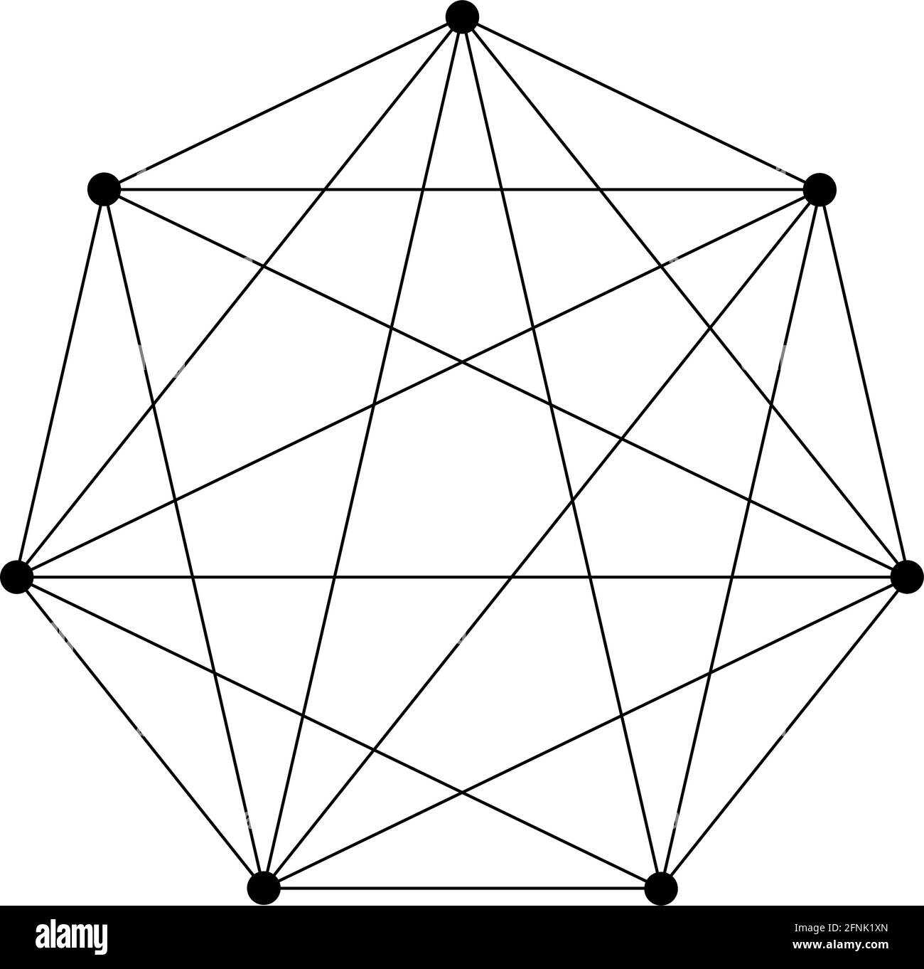 Interlocking, interconnect polygon shape, elemenet – Stock vector ...