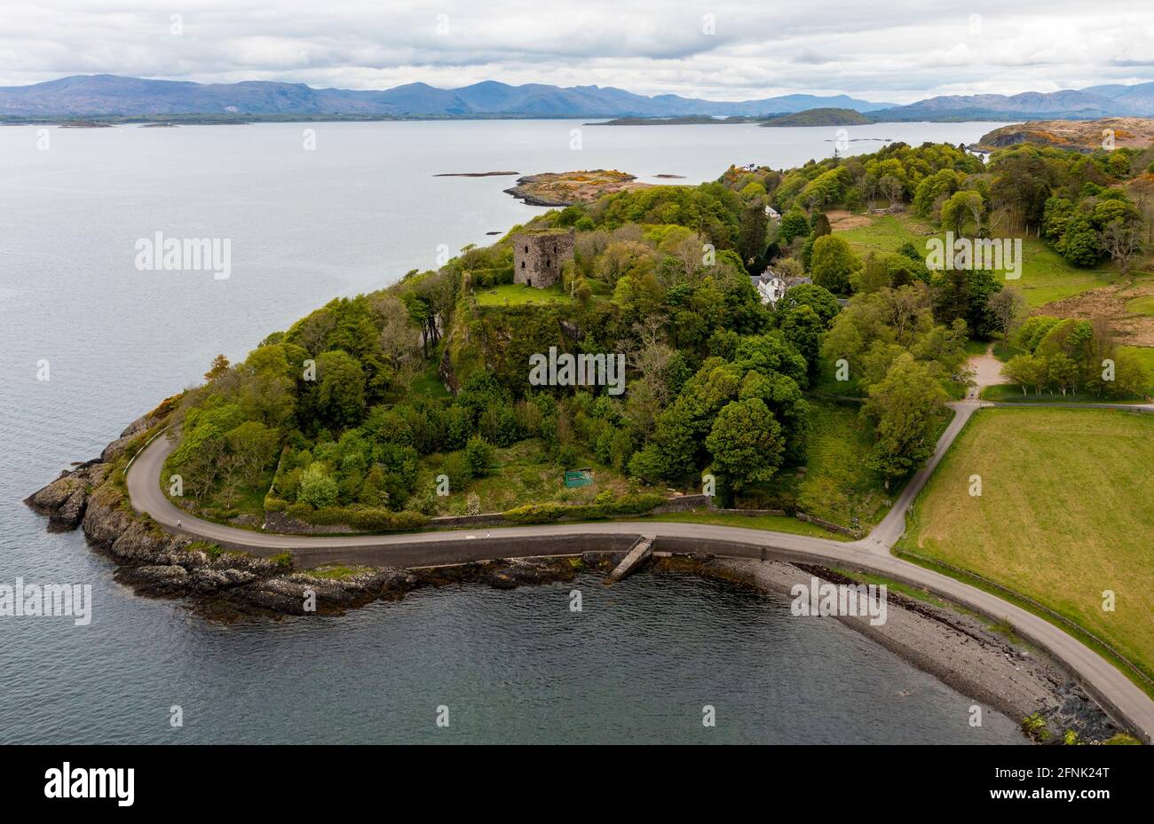 Dunollie museum castle and grounds hi-res stock photography and images ...