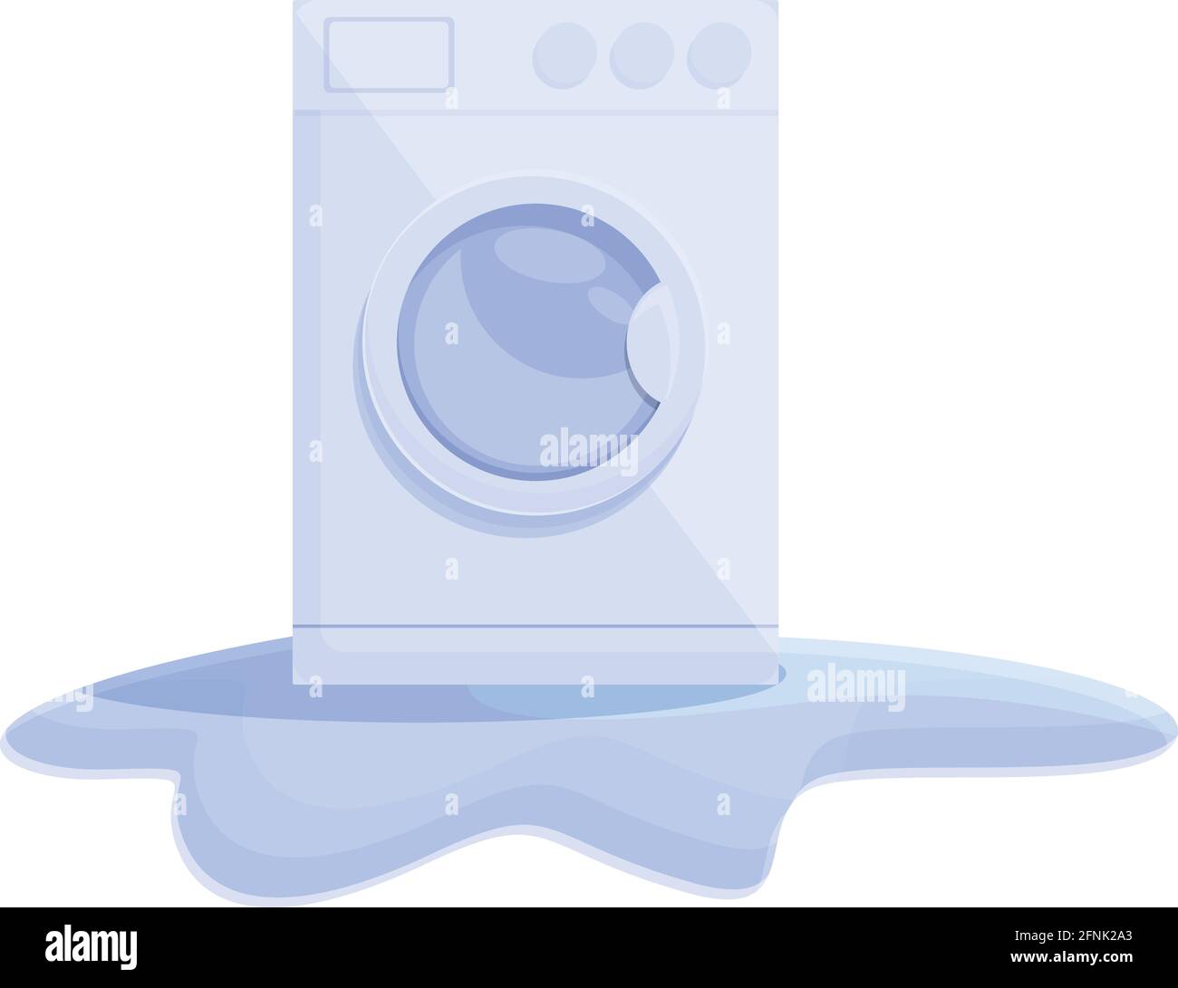Small broken washing machine icon. Cartoon of Small broken washing ...