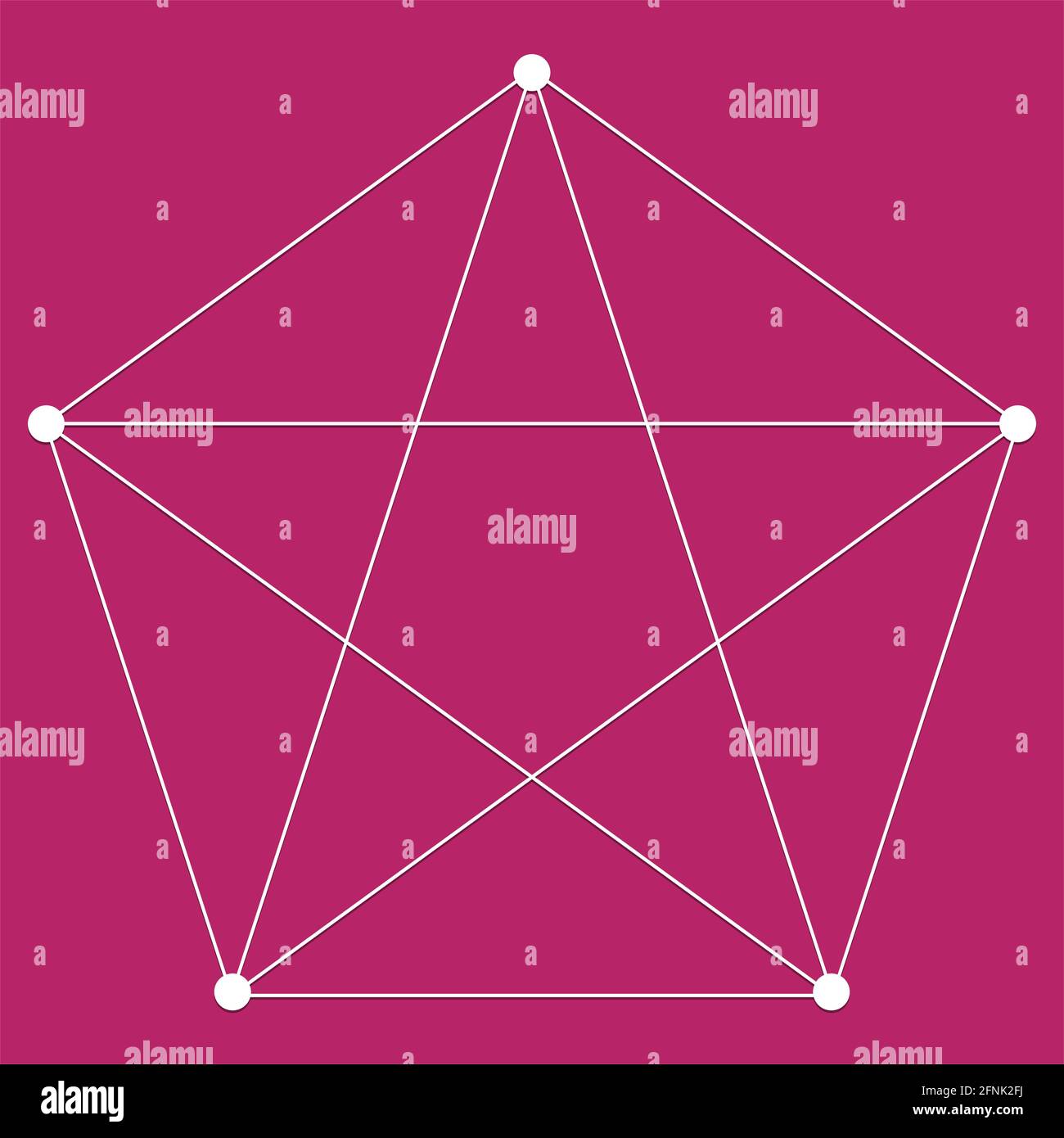 Interlocking, interconnect polygon shape, elemenet – Stock vector ...