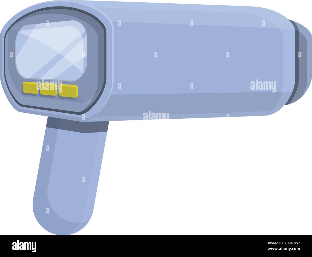 Speed radar digital icon. Cartoon of Speed radar digital vector icon ...