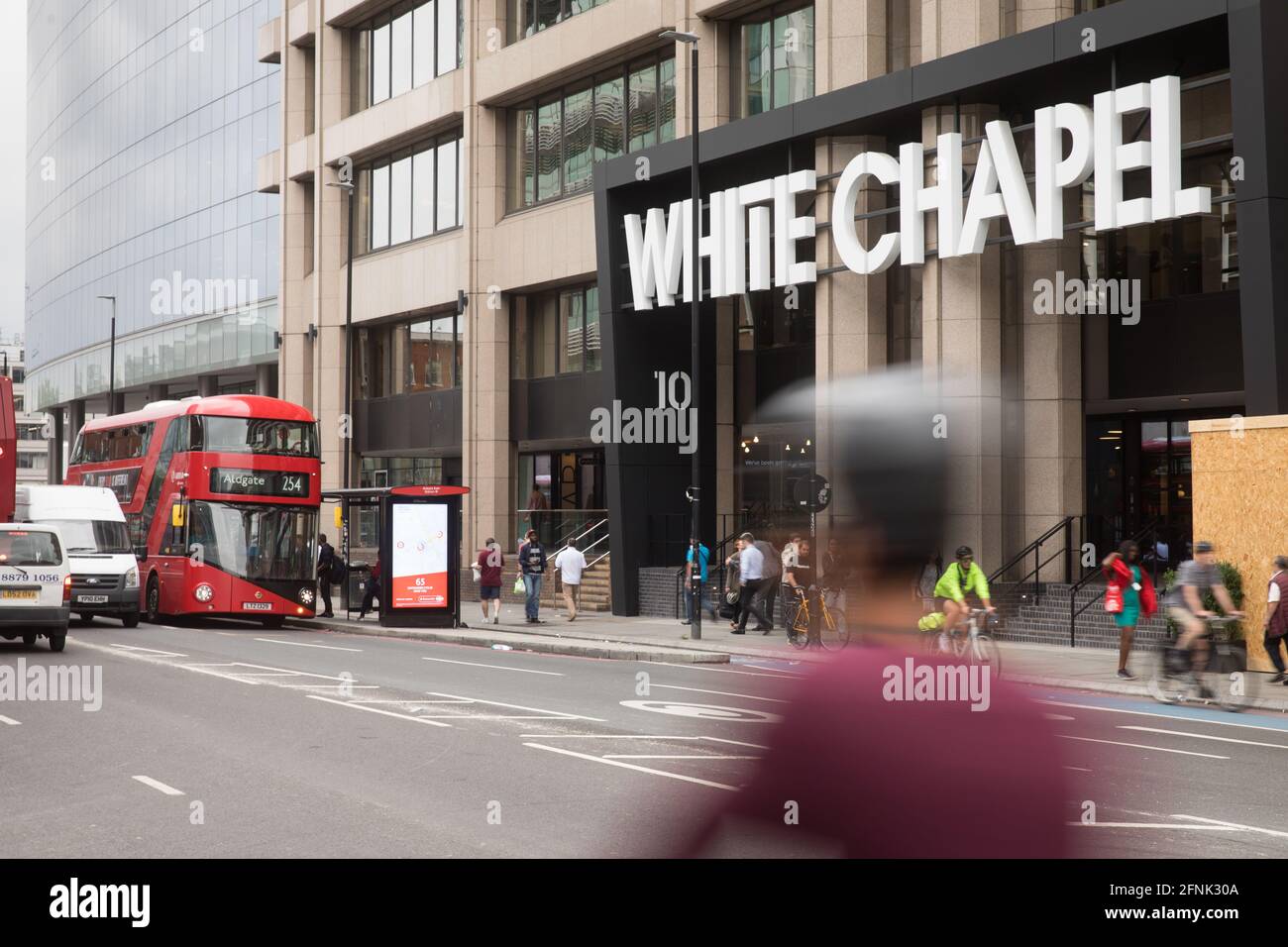 The White Chapel Building, aldgate, london, england Stock Photo - Alamy