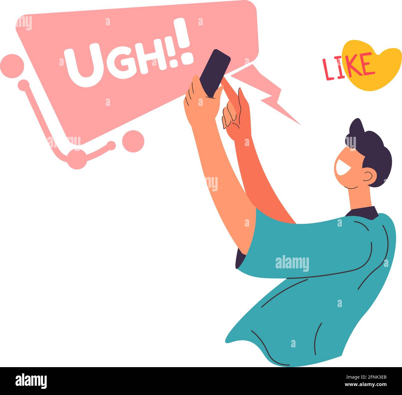 Frown emoji Stock Vector Images - Alamy