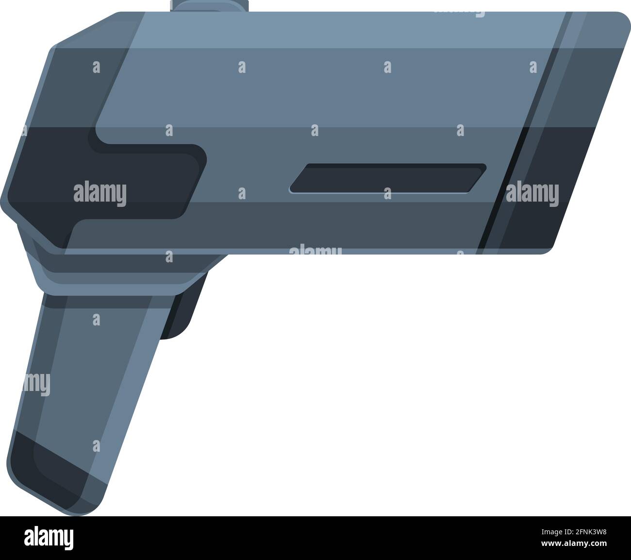 Speed radar danger icon. Cartoon of Speed radar danger vector icon for ...