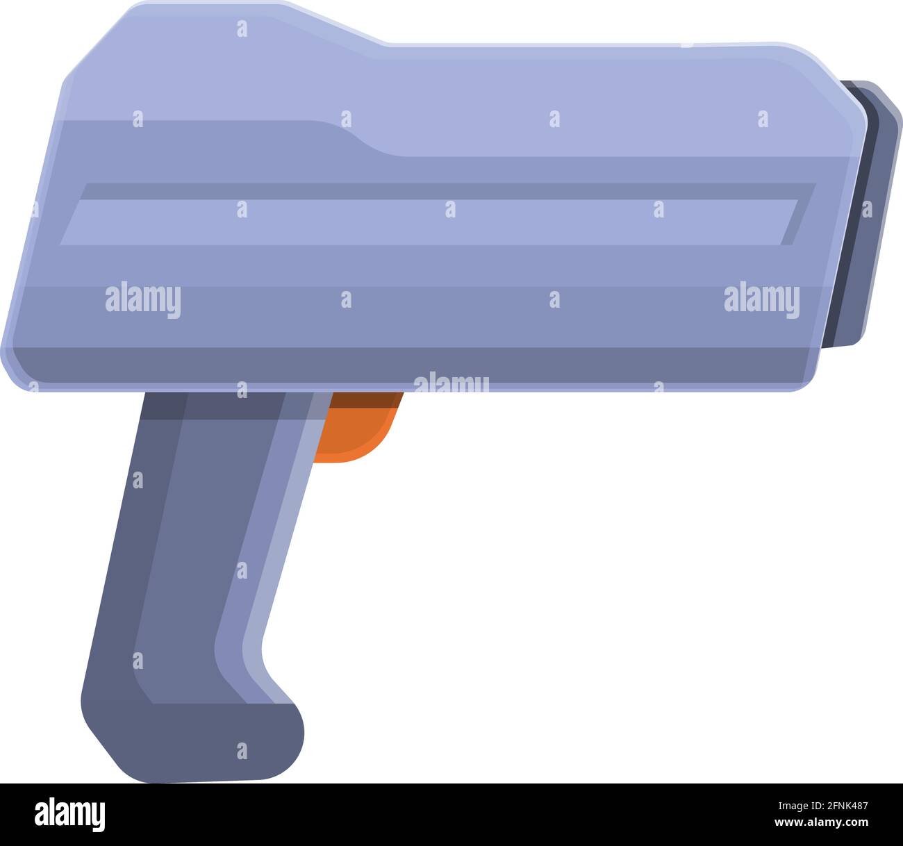 Speed radar alert icon. Cartoon of Speed radar alert vector icon for ...