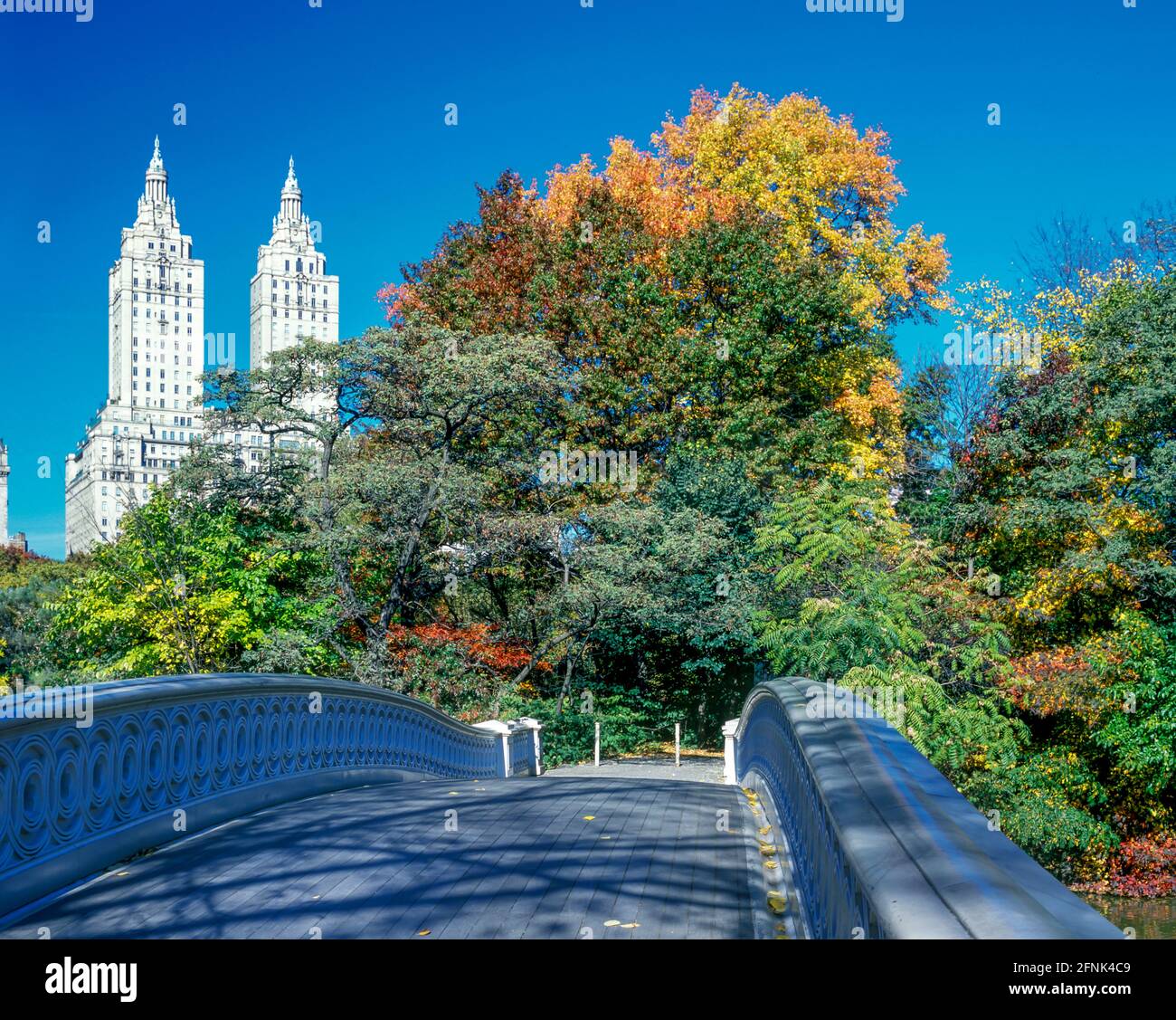 2004 HISTORICAL BOW FOOTBRIDGE (CALVERT VAUX & JACOB WREY MOULD 1862 ...
