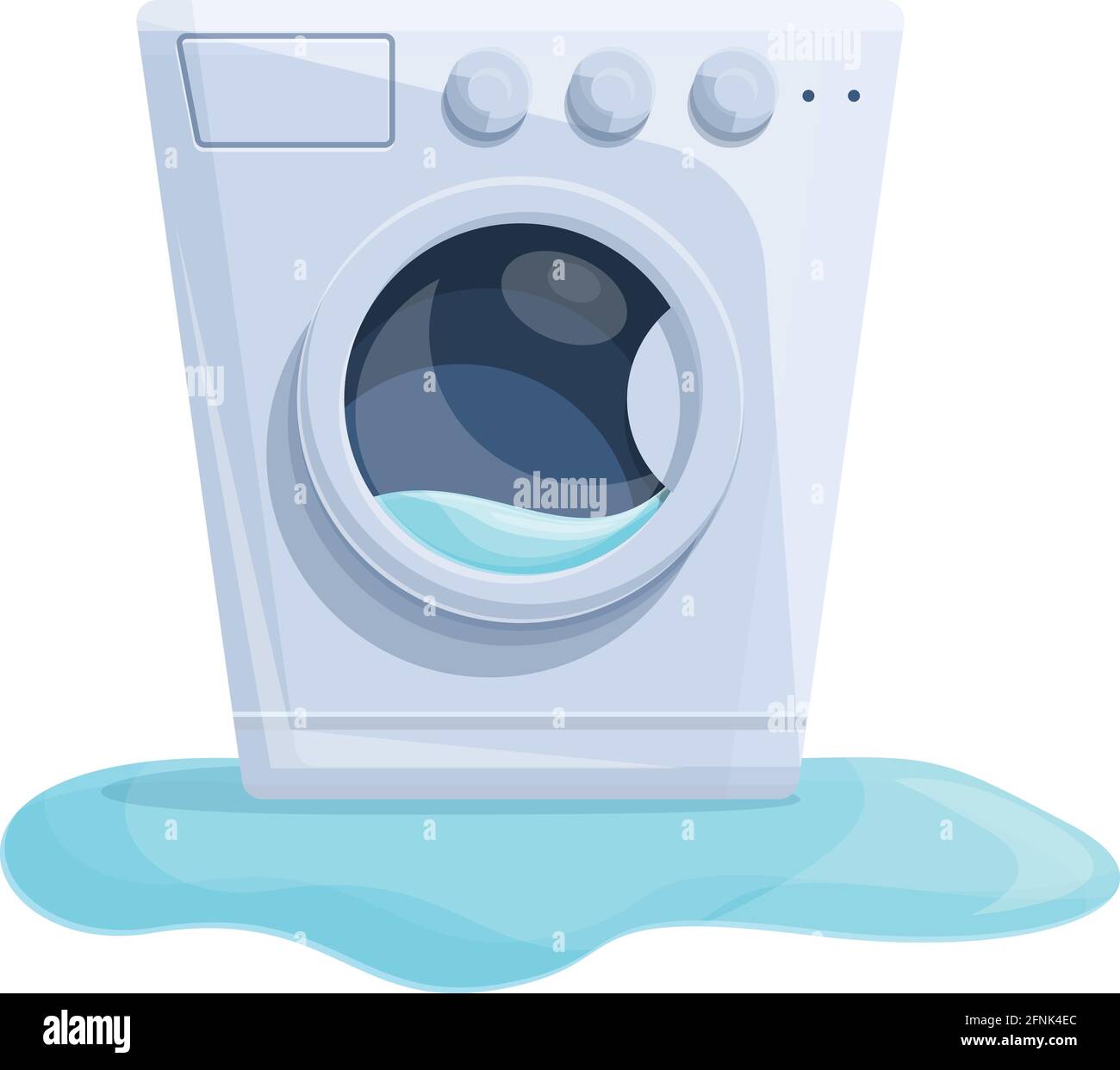 Clothing broken washing machine icon. Cartoon of Clothing broken ...