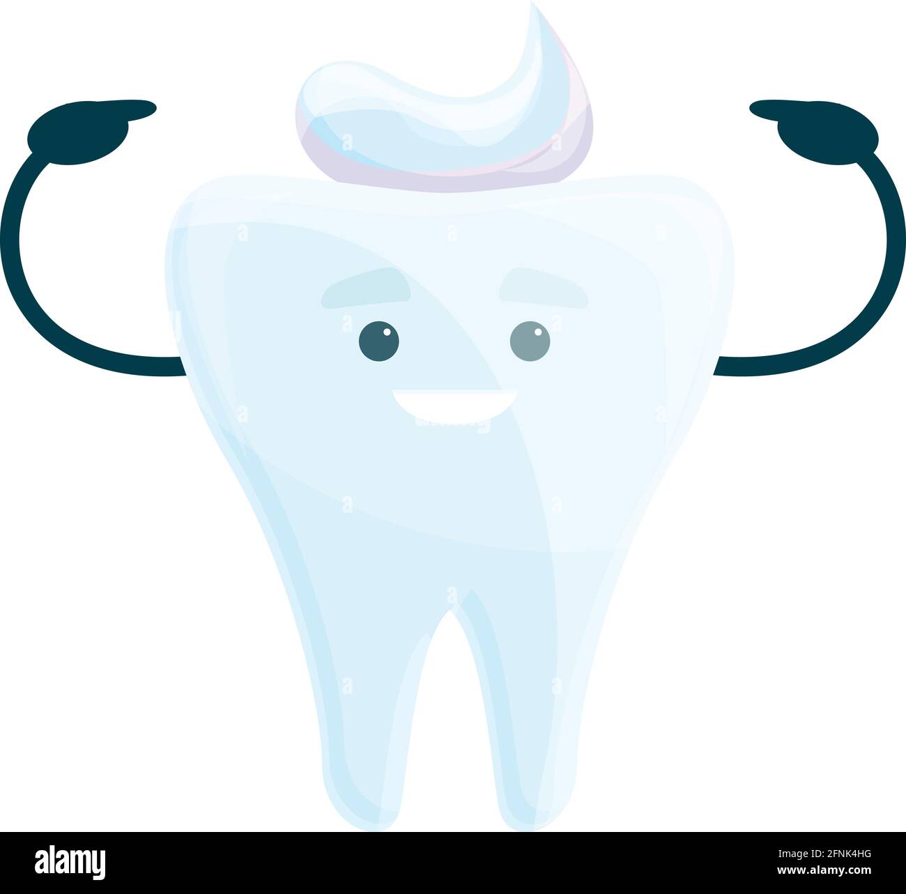 Teeth whitening toothpaste icon. Cartoon of Teeth whitening toothpaste ...
