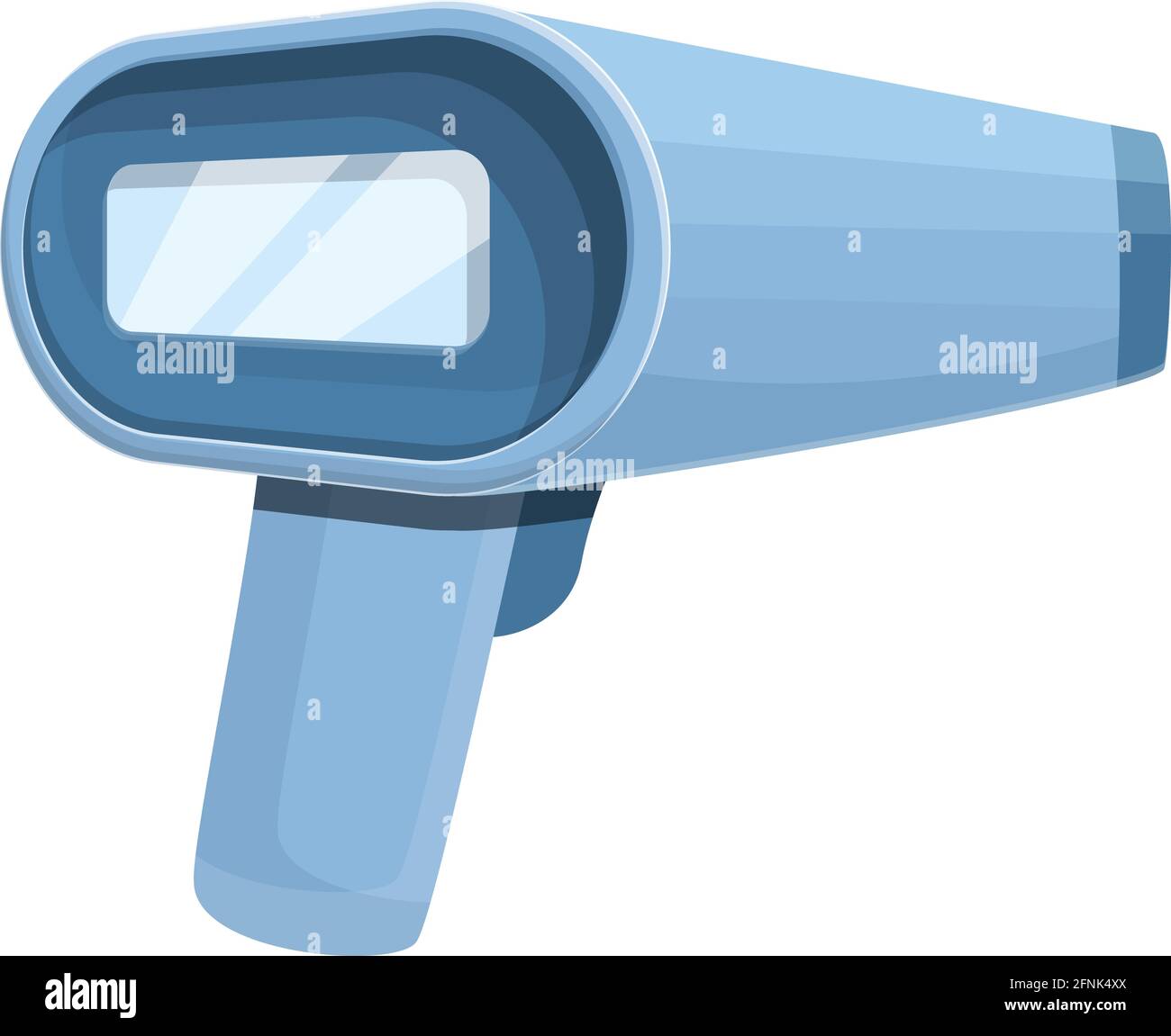 Speed radar handle icon. Cartoon of Speed radar handle vector icon for ...