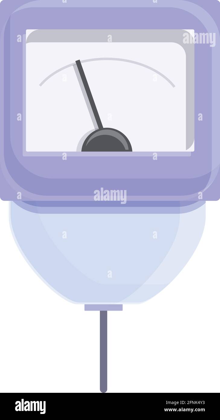 Ph meter computer icon. Cartoon of Ph meter computer vector icon for ...