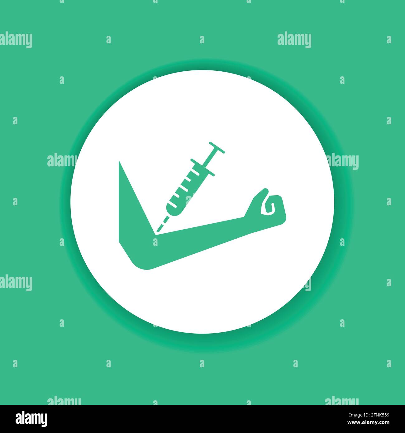 Blood test hormones color glyph icon. Medical and scientific concept ...