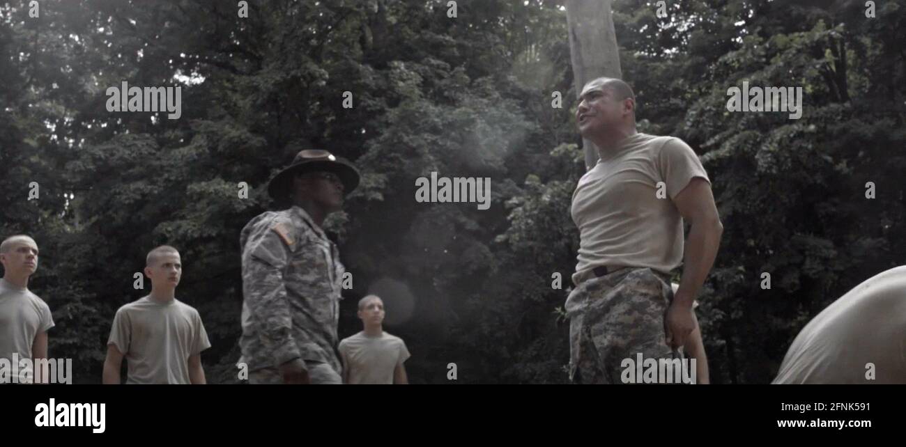 COUNTER COLUMN, foreground from left: Ezra Anderson, Chris Gonzales ...