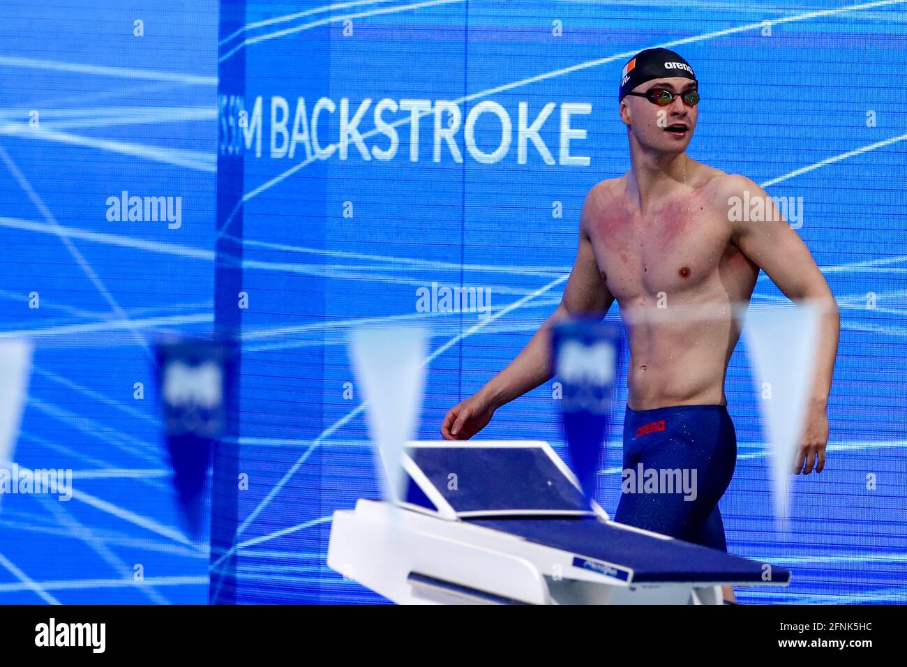 BUDAPEST, HUNGARY - MAY 17: Conor Ferguson of Ireland competing at the ...
