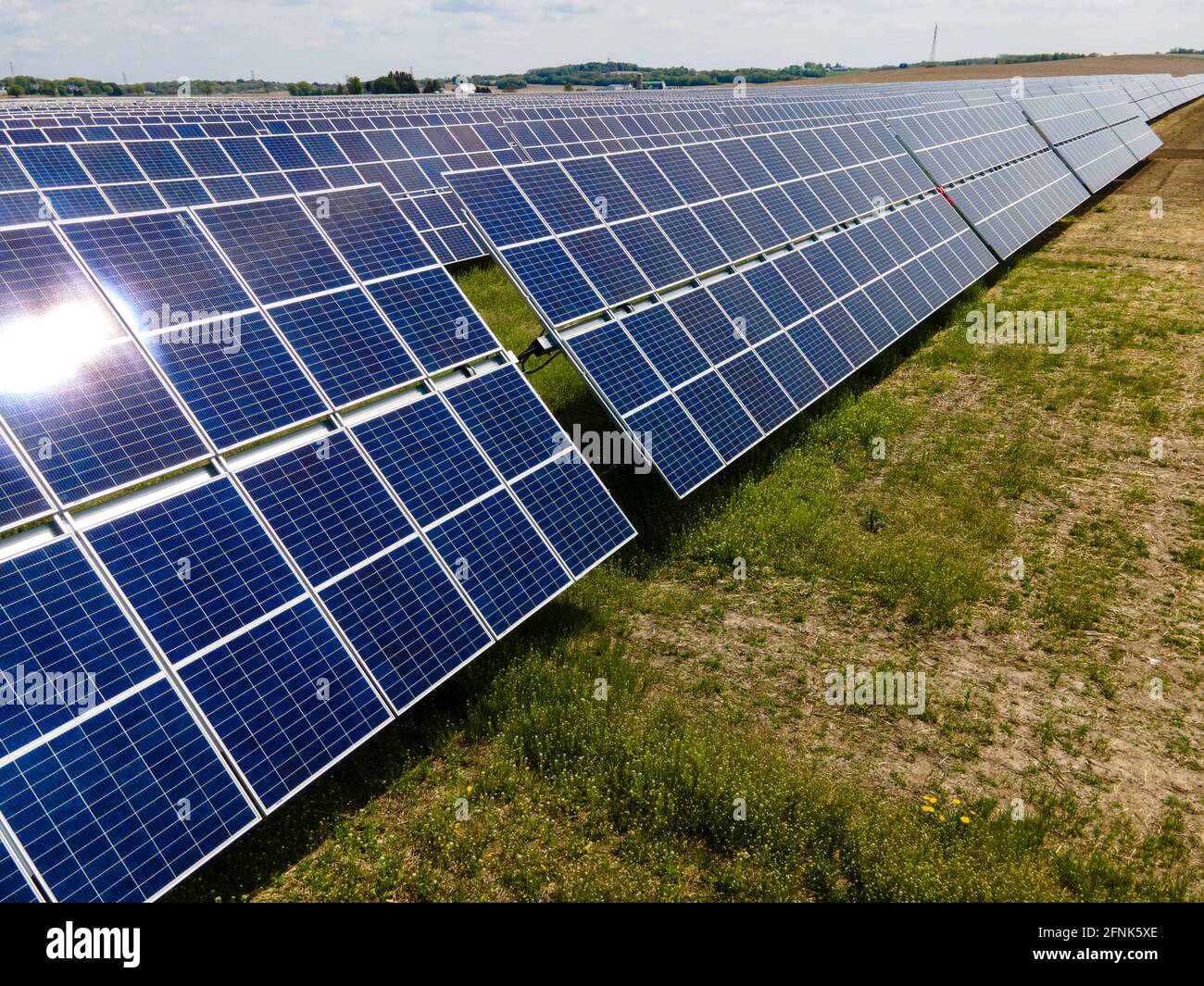 Midwest solar panel hi-res stock photography and images - Alamy