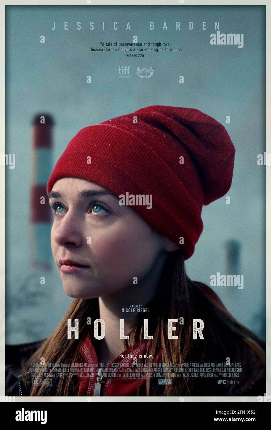 HOLLER, US poster, Jessica Barden, 2020. © IFC Films / Courtesy Everett ...