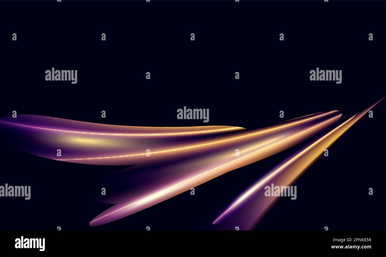 Orange speed effect motion Stock Vector Images - Alamy