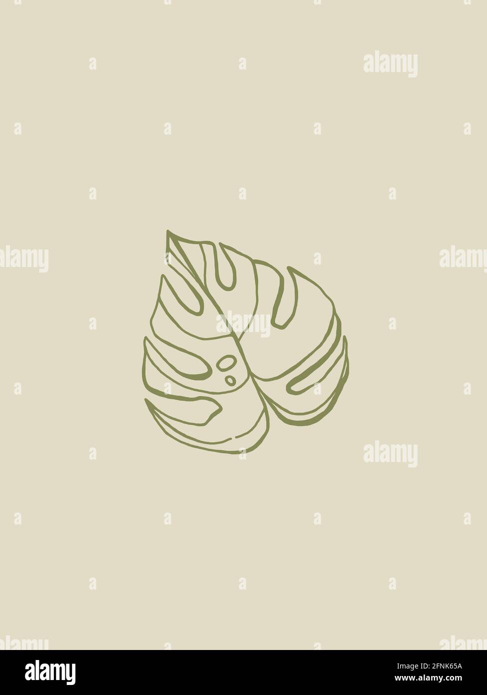 Printable minimalist botanical illustration. Wall paintings. Home decor ...