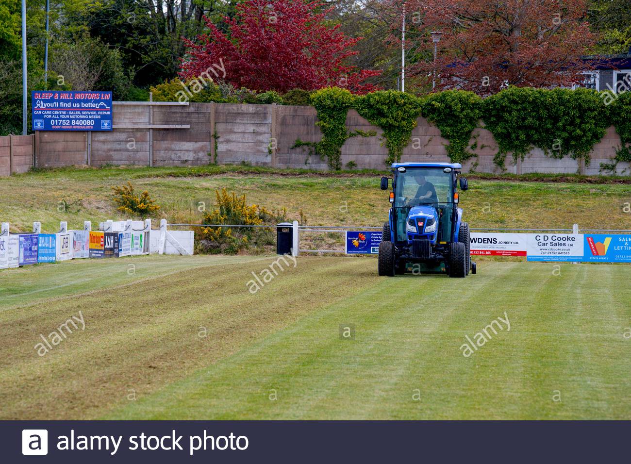 Stadium Tractor High Resolution Stock Photography and Images - Alamy