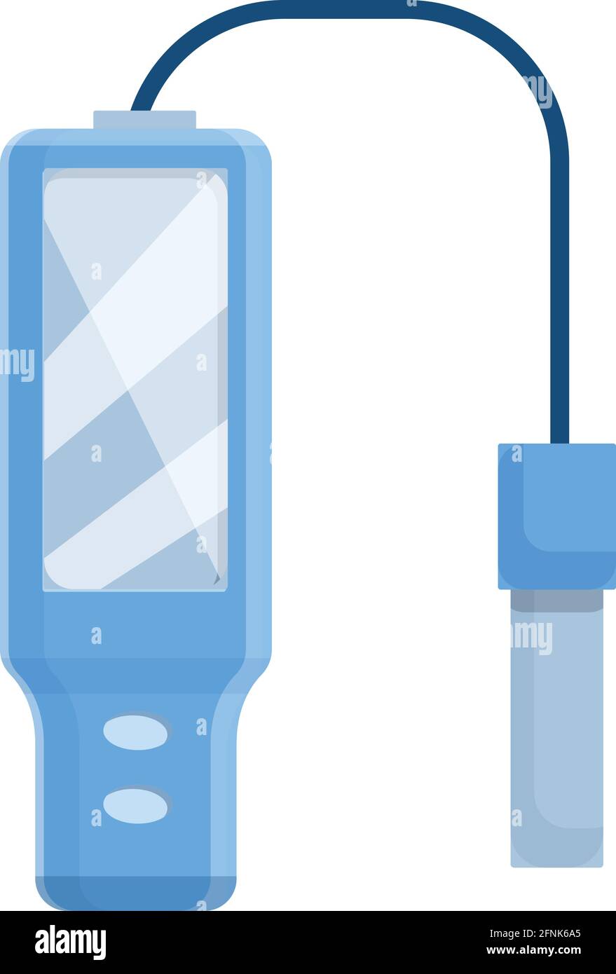 Ph meter acidic icon. Cartoon of Ph meter acidic vector icon for web ...