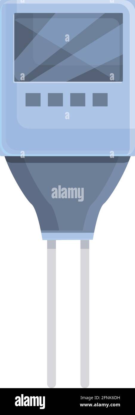 Ph meter analysis icon. Cartoon of Ph meter analysis vector icon for ...
