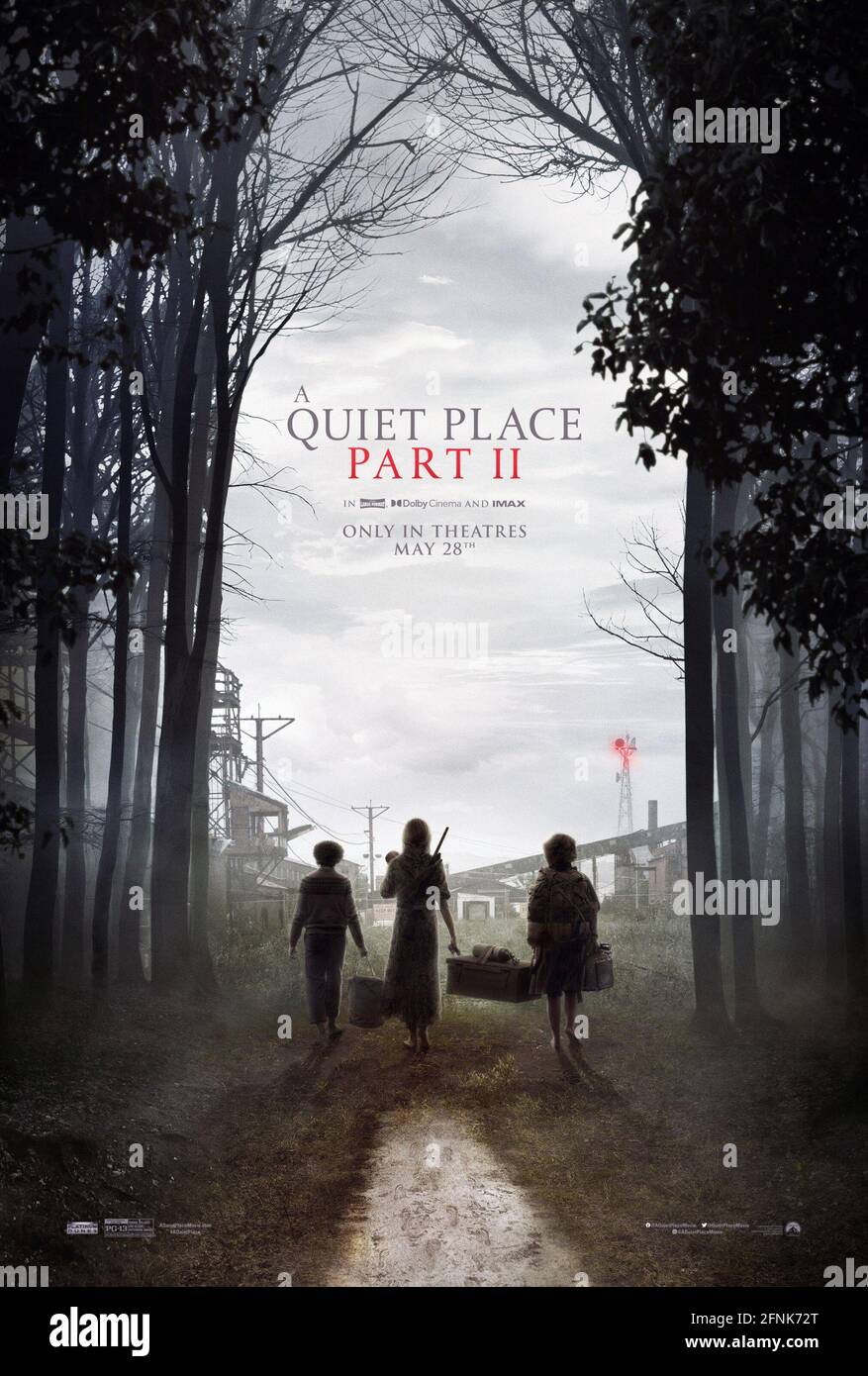 A QUIET PLACE PART II, (aka A QUIET PLACE PART 2), US poster for May 28 ...