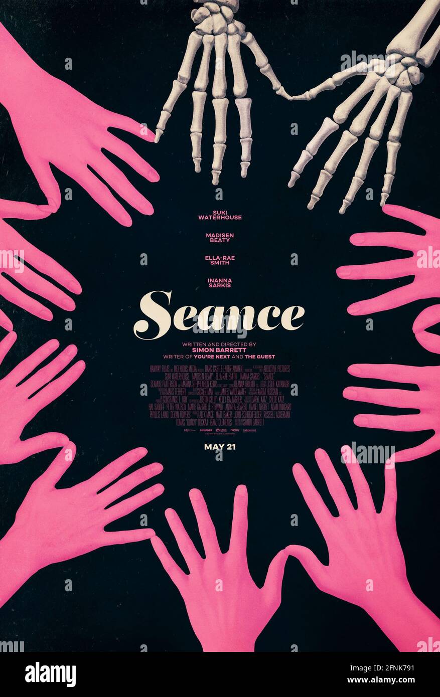 SEANCE, poster, 2021. © RLJE Films /Courtesy Everett Collection Stock ...