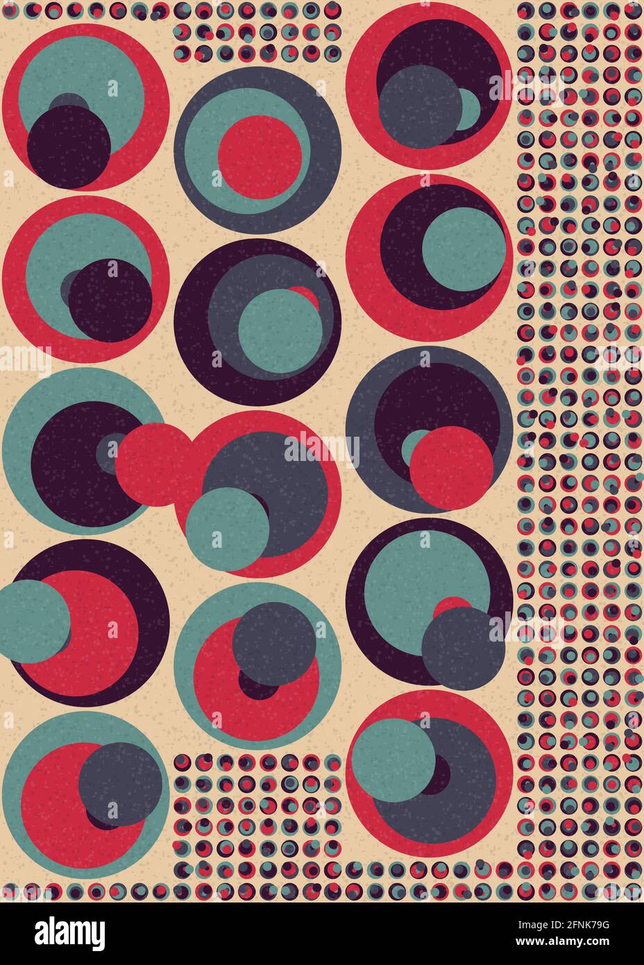 Abstract Geometrical generative computational art illustration Stock Vector Image & Art - Alamy