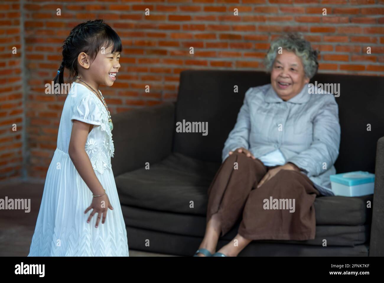 Grandmother dancing hi-res stock photography and images - Alamy