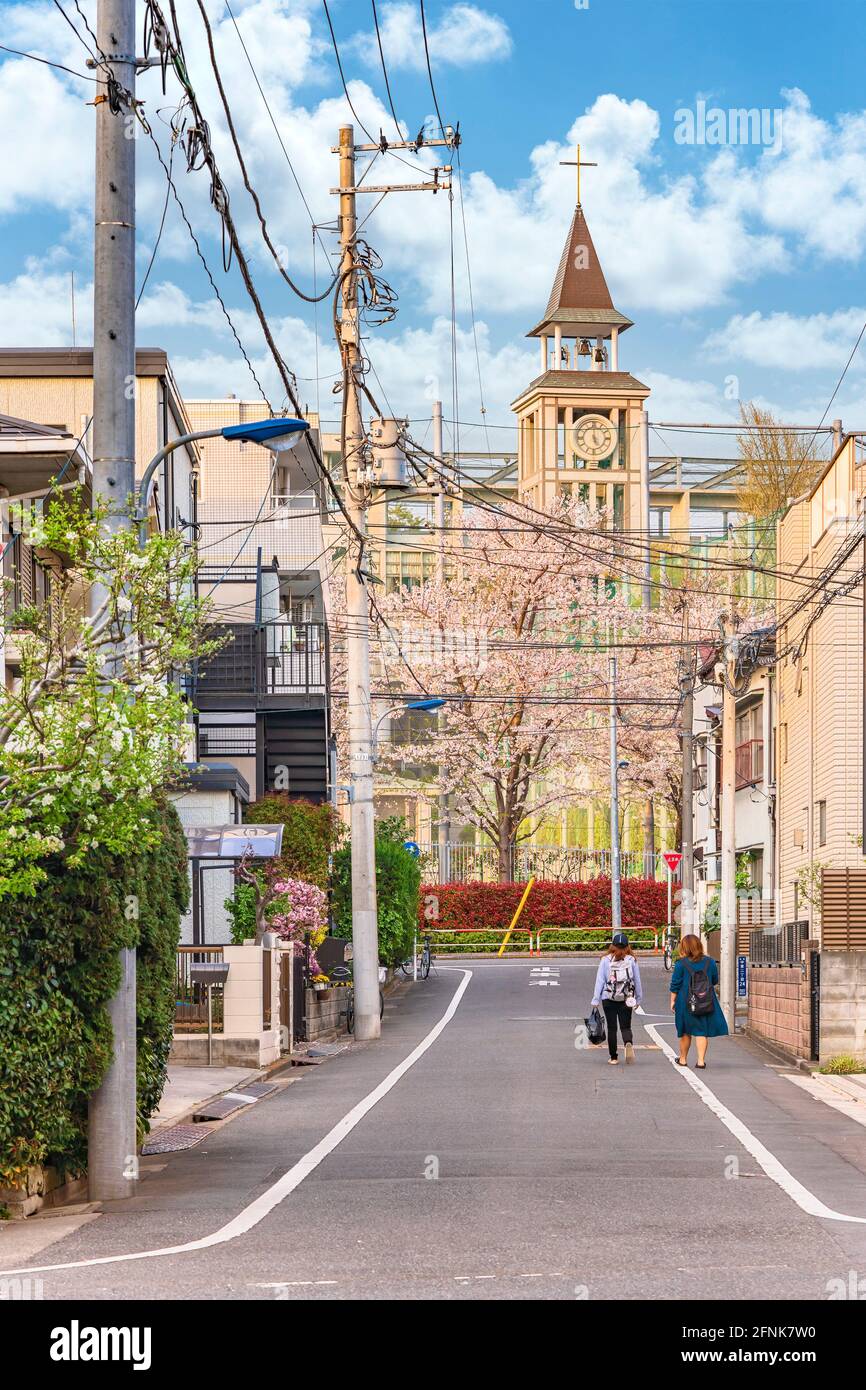 Japan high school school building hi-res stock photography and images ...