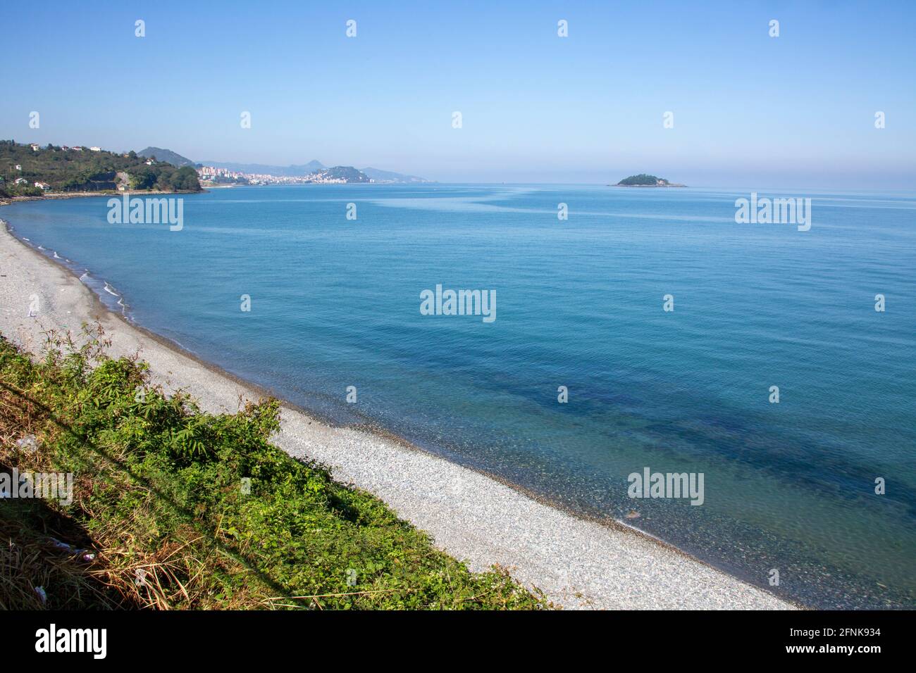 The impressive view of the open and endless sea which is in harmony ...