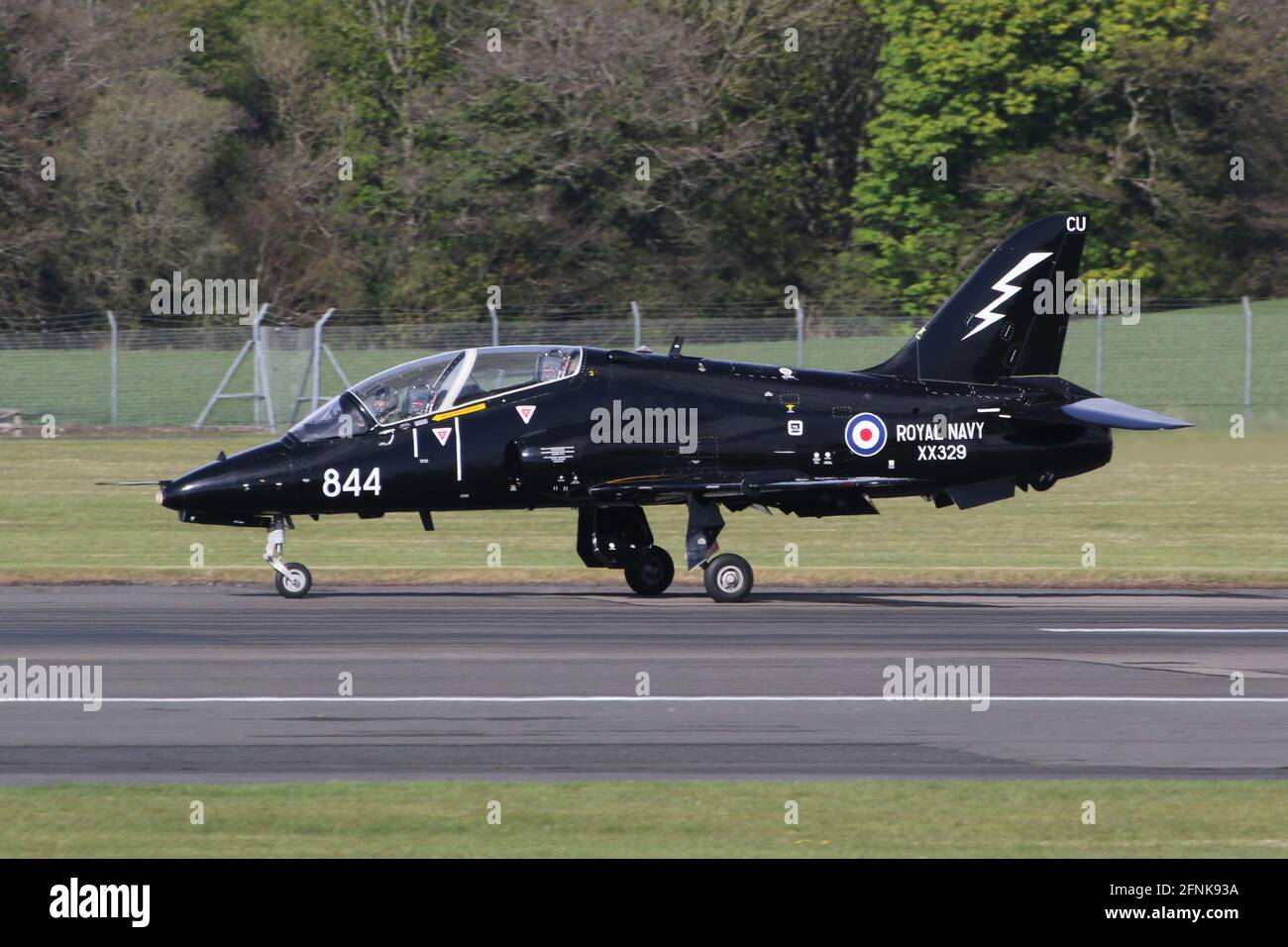 XX329, a BAe Hawk T1A operated by 736 Naval Air Squadron of the Royal ...