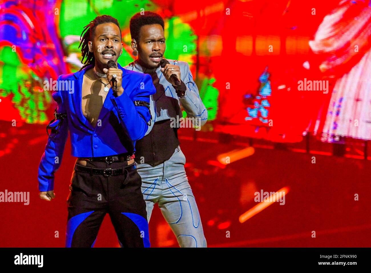 Jeangu Macrooy (The Netherlands) during the first dress rehearsal of ...