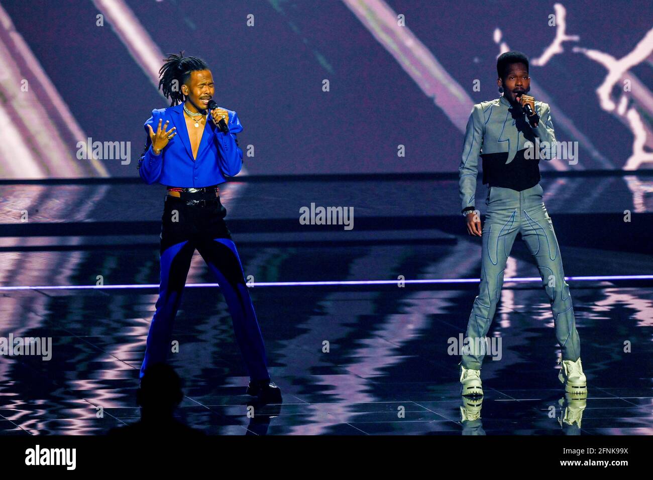 Jeangu Macrooy (The Netherlands) during the first dress rehearsal of ...