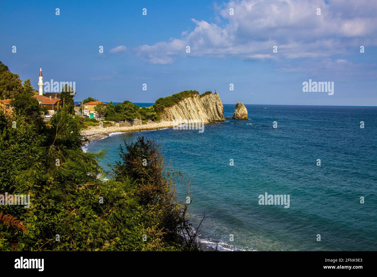 The impressive view of the open and endless sea which is in harmony ...